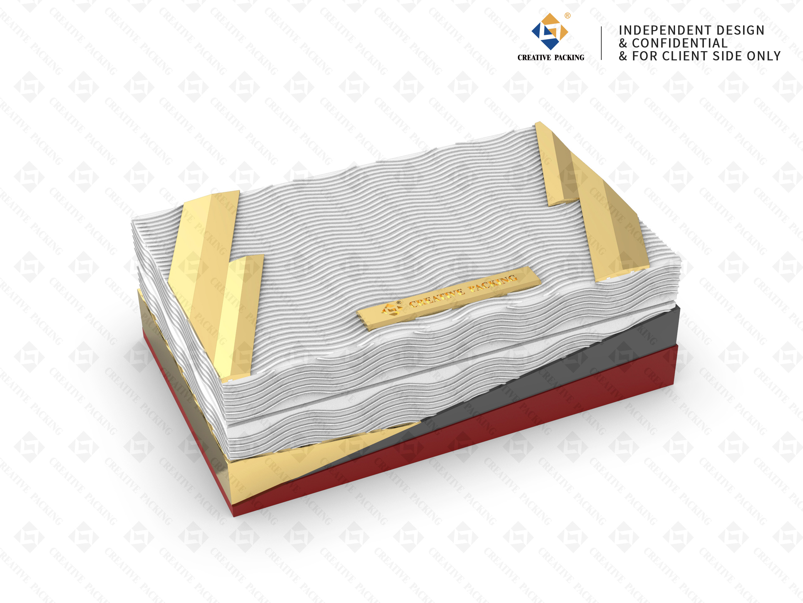 Creative Design Velvet Luxury Velvet Perfume Box