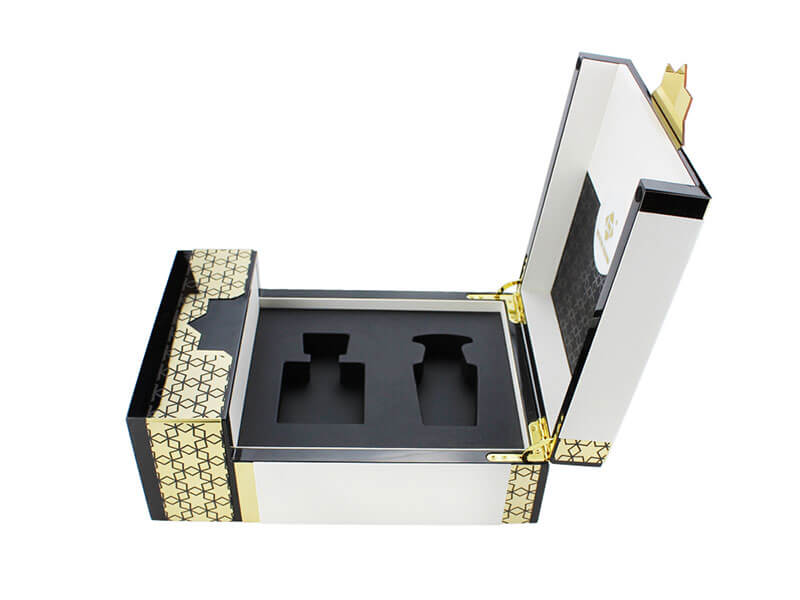 Luxury white wooden Perfume Box